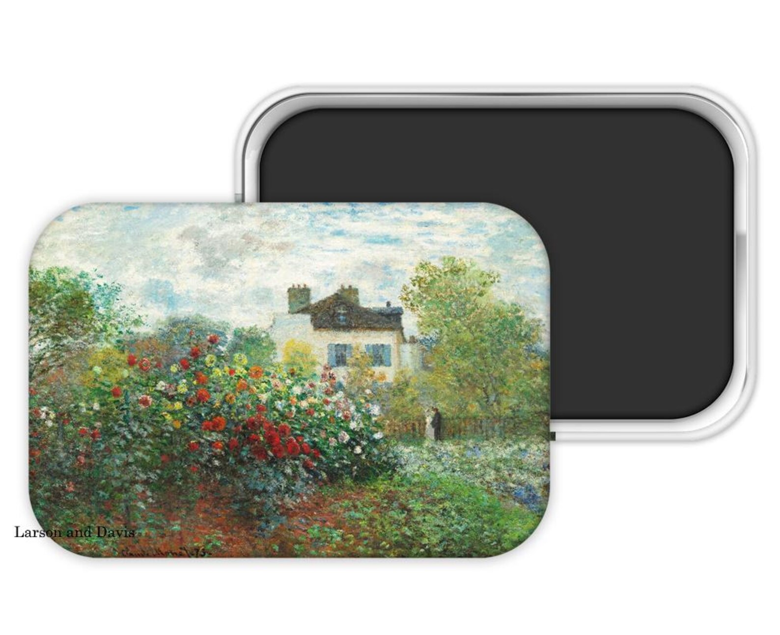 Monet Magnet, Monet Refrigerator Magnet, Monet Fridge Magnet, Monet ...