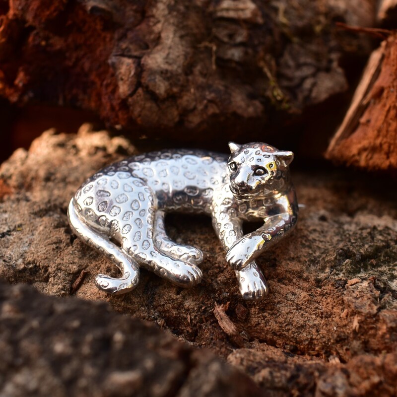 Leopard Brooch Pin - Etsy