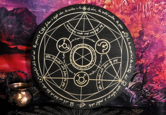 Human Transmutation Circle Writing