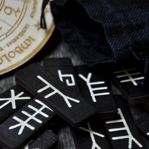 25 Celtic Ogham Staves. Druids Runes. Pagan Runes. Wood Runes With ...