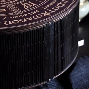 Witch Box Storage. Big Wicca Box. Wiccan Calendar. Round - Etsy