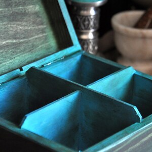 Wood Box Enchanted Forest Unicorn. Square Box for Crystals - Etsy