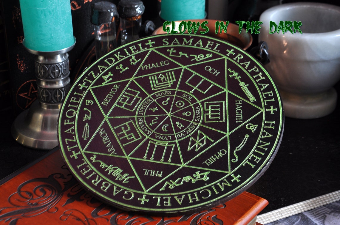 Seals of the Seven Archangels for Magic Ritual Talisman of - Etsy