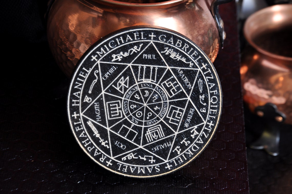 Seals of the Seven Archangels for Magic Ritual Talisman of - Etsy