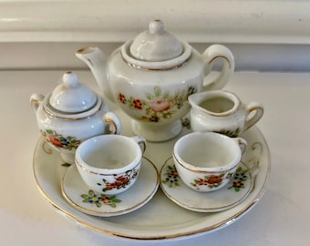 Miniature Tea Set - Etsy