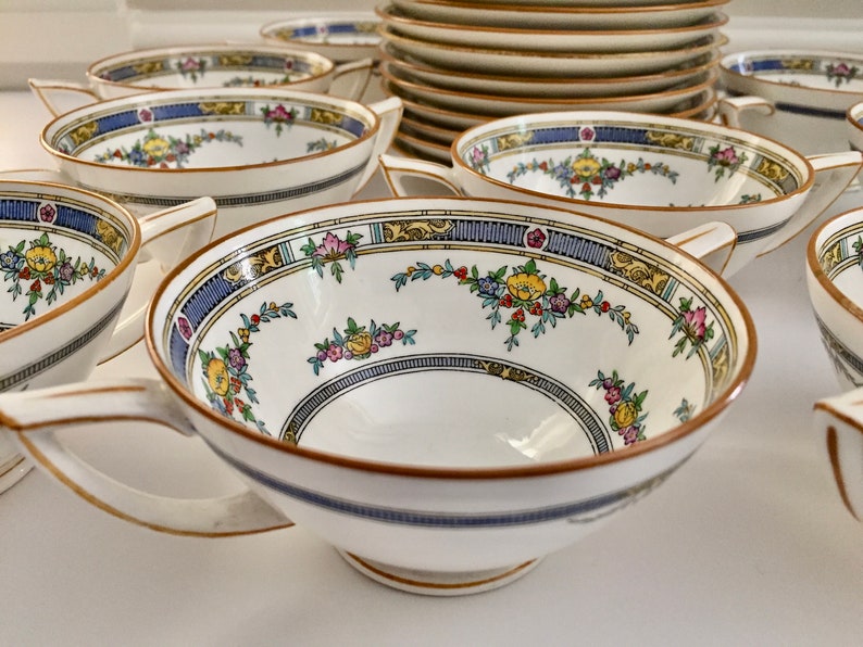 Mintons PRINCESS YELLOW FLOWER Bone China Bouillon Cup / - Etsy