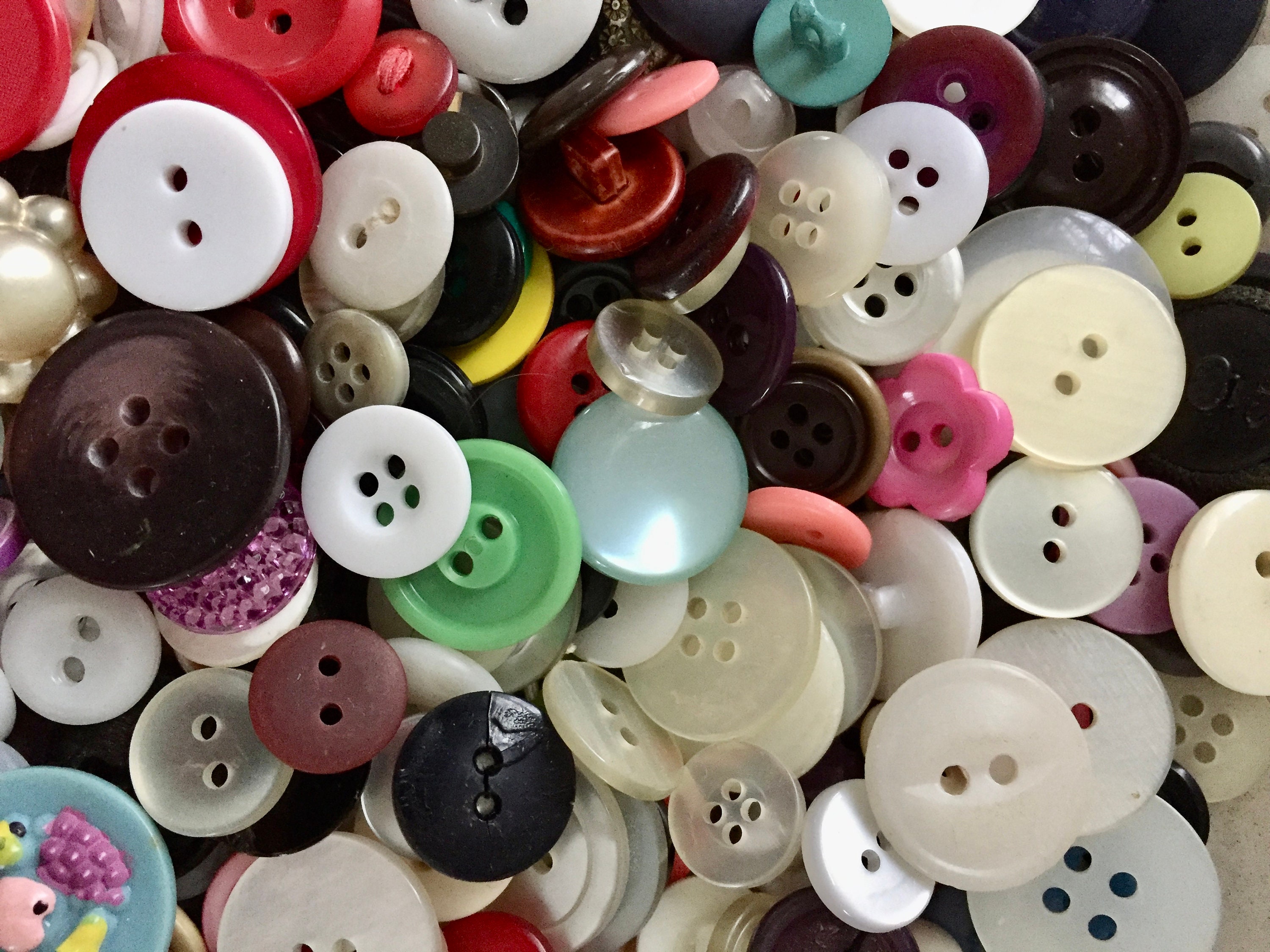 Assorted Buttons in Bulk Small to Medium | Etsy