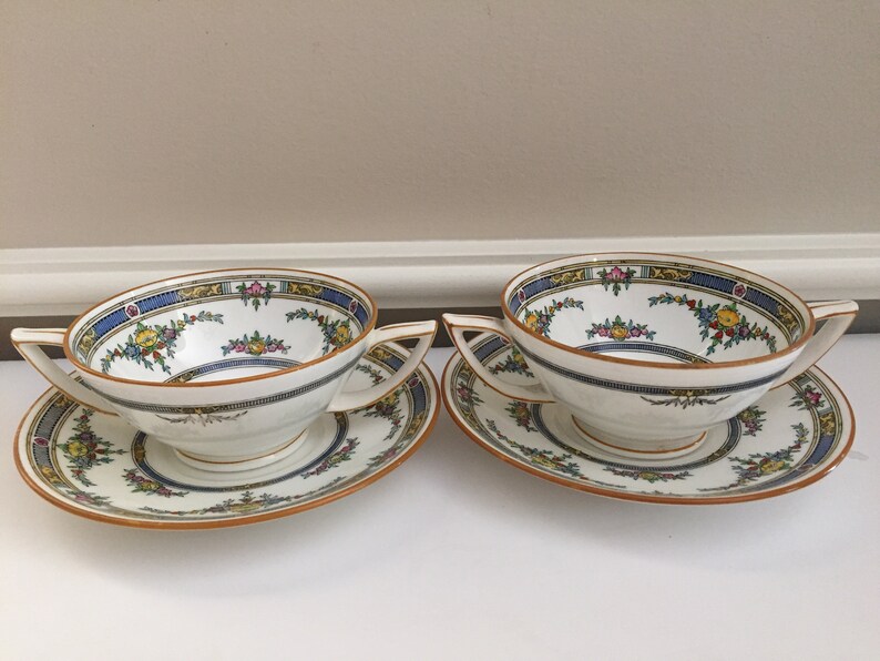 Mintons PRINCESS YELLOW FLOWER Bone China Bouillon Cup / - Etsy