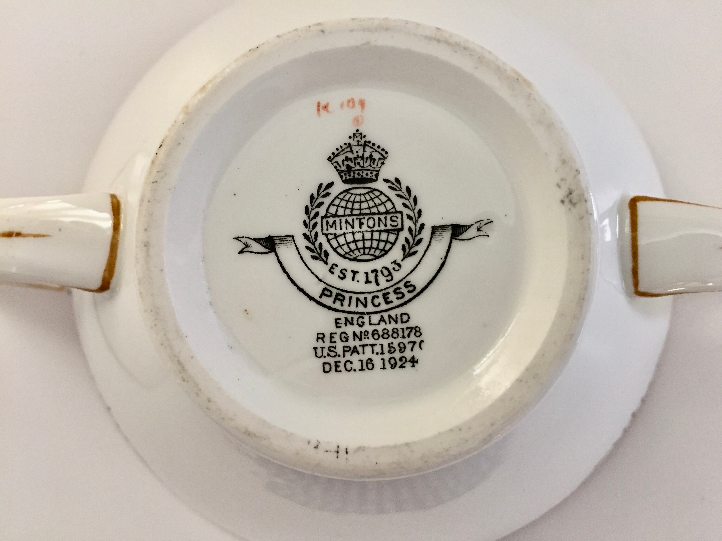 Mintons PRINCESS YELLOW FLOWER Bone China Bouillon Cup / | Etsy