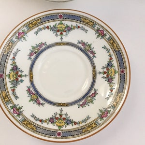 Mintons PRINCESS YELLOW FLOWER Bone China Bouillon Cup / Cream Soup and ...