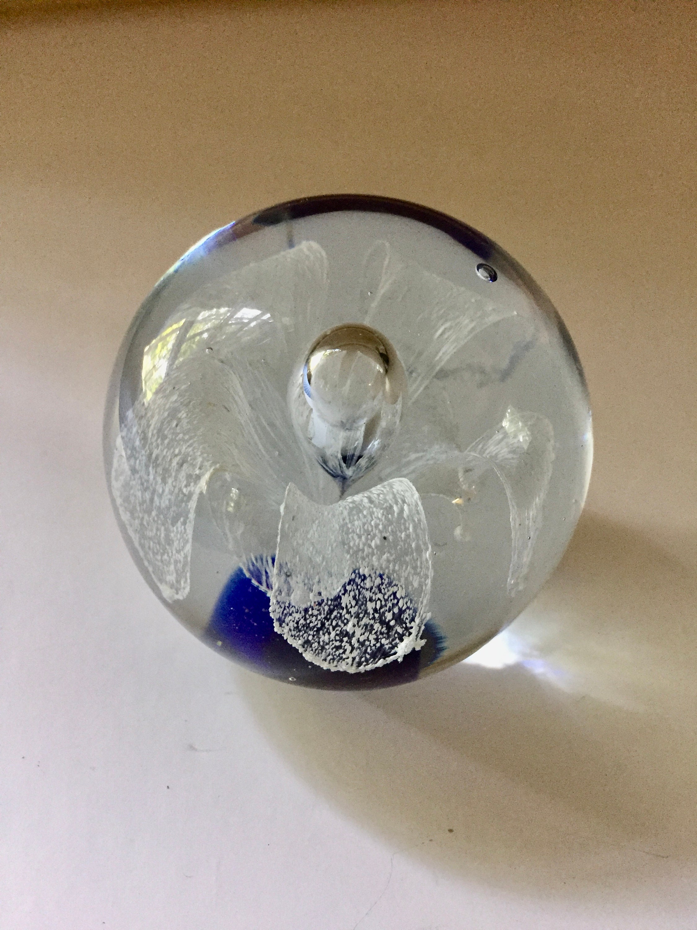 Art Glass Collectible Paperweight Etsy