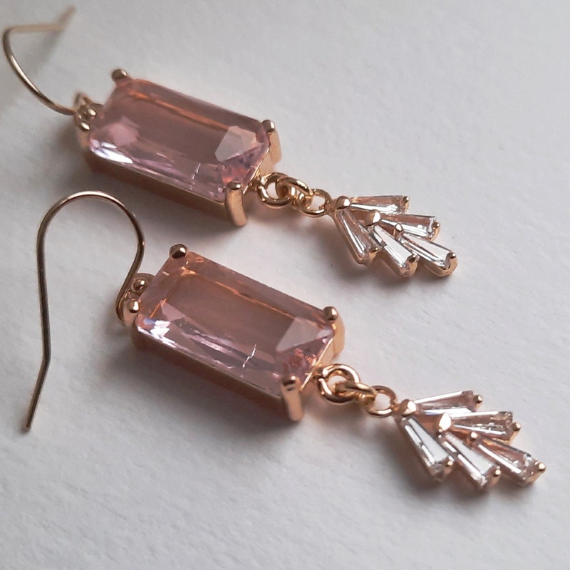 Blush Earrings - Etsy