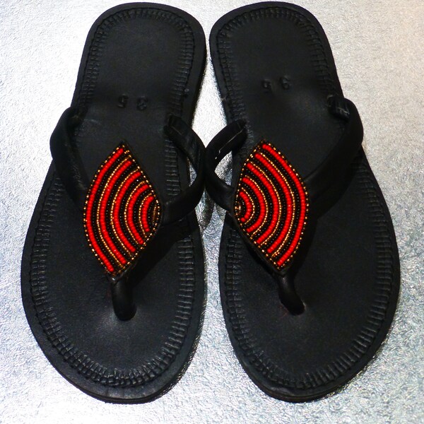 Masai Sandals - Etsy UK
