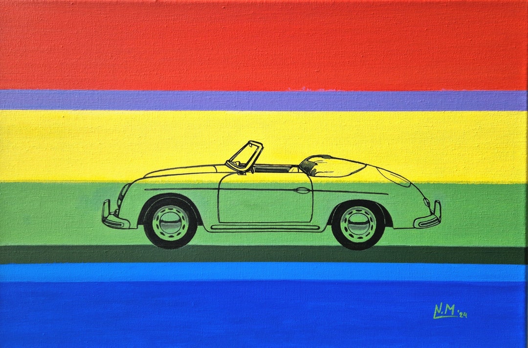 Porsche 356 Classic Lines - Etsy