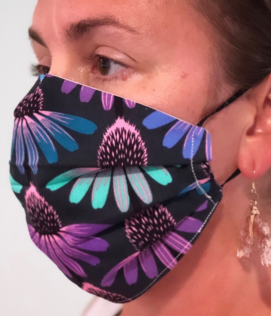 Quick Fabric Face Mask Pattern PDF Easy Sewing Pattern for | Etsy