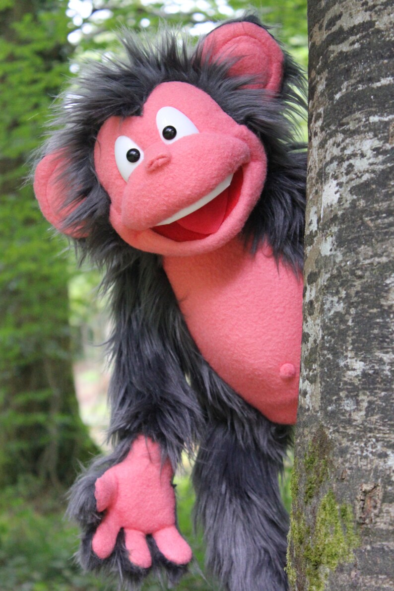 Professional Monkey Handmade Puppet | Etsy