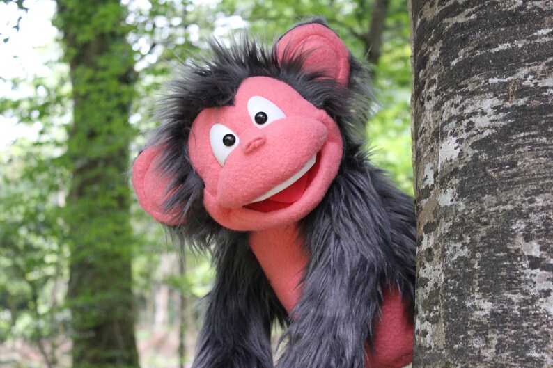 Professional Monkey Handmade Puppet | Etsy