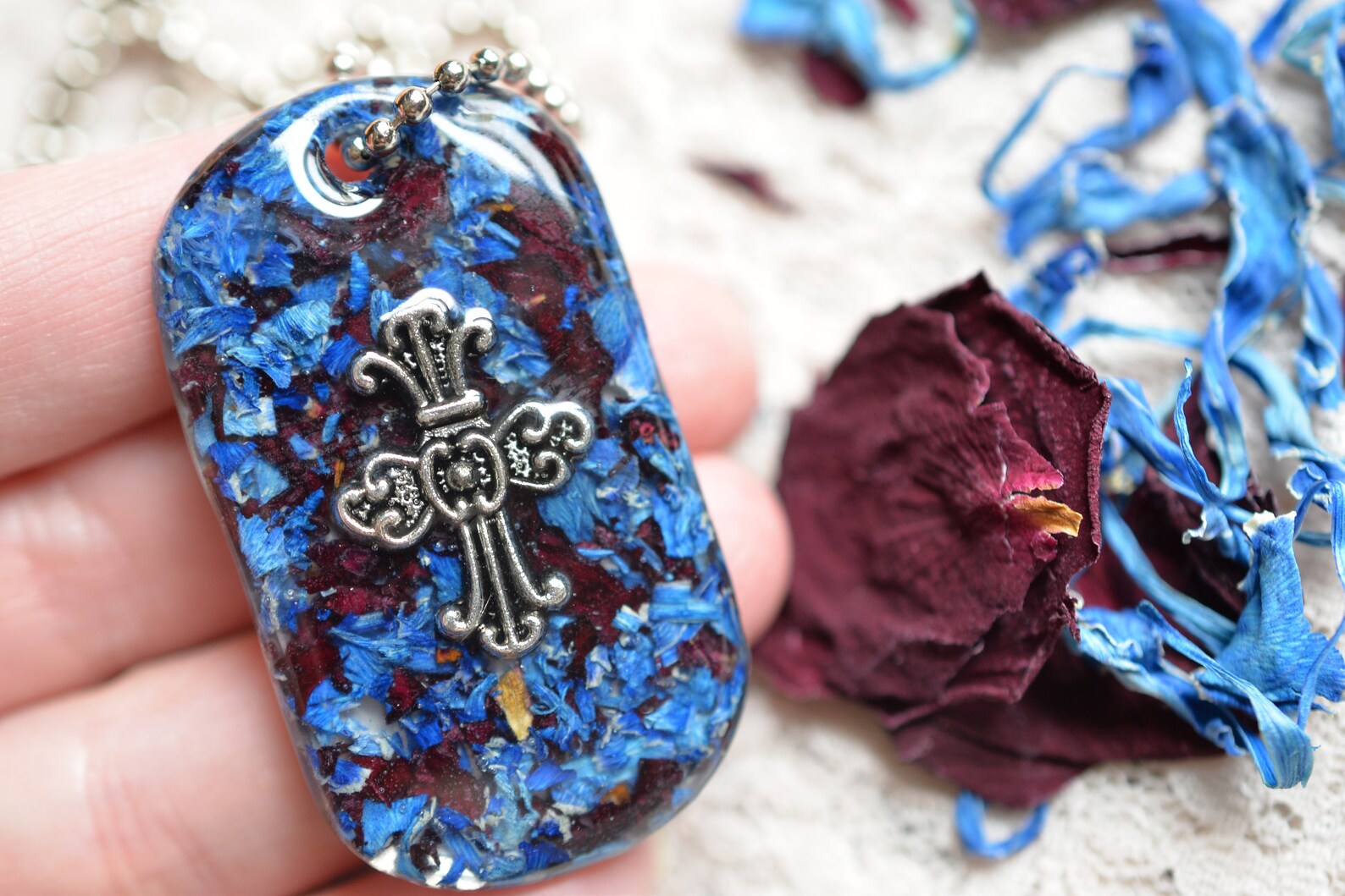 Resin Memorial Dog Tag Funeral Keepsake Wedding Keepsake - Etsy