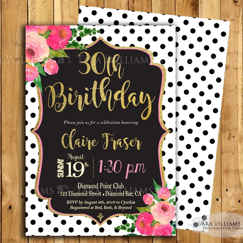 Polka Dot Birthday - Etsy