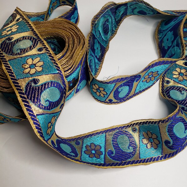 Floral Jacquard Trim - Etsy