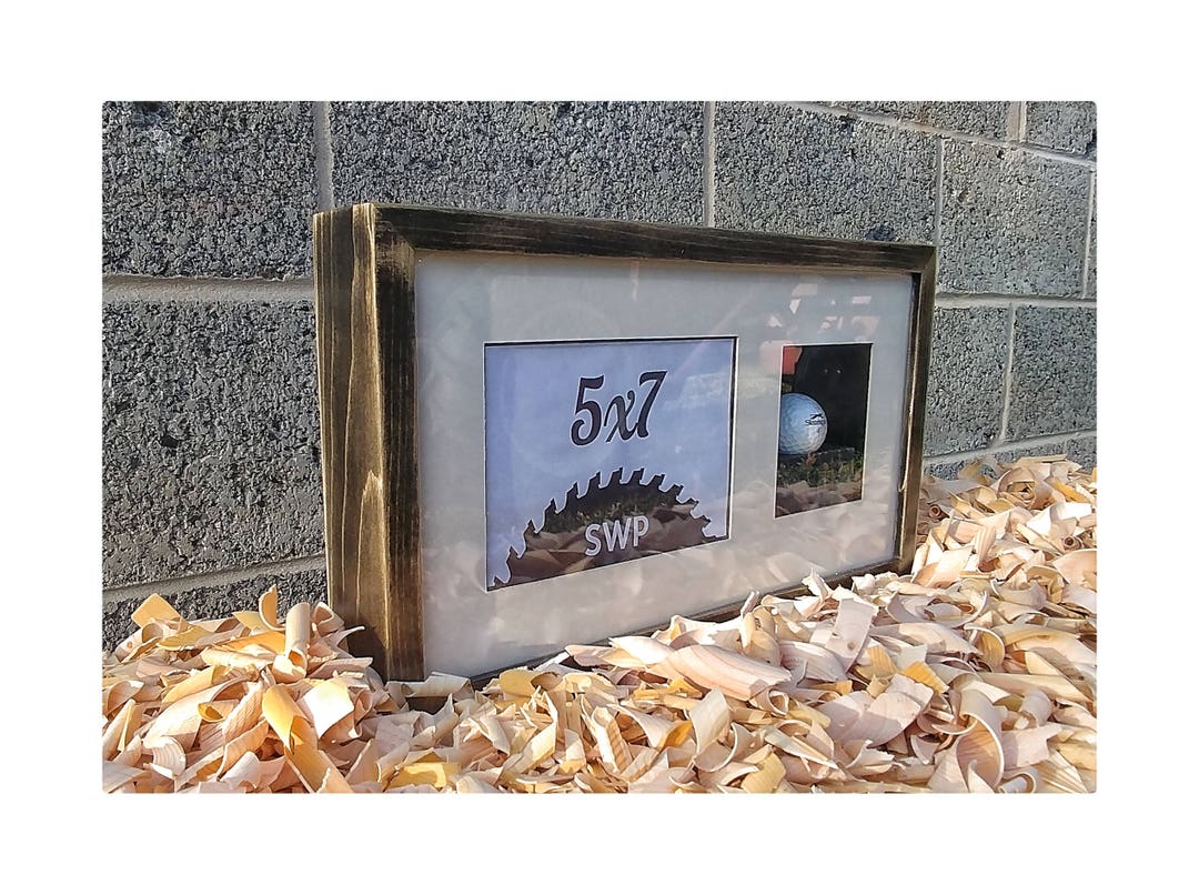 Custom Box Frame 5x7 Box Frame Custom Golf Frames Wood - Etsy