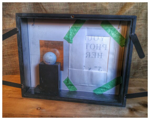Custom Box Frame 5x7 Box Frame Custom Golf Frames Wood - Etsy
