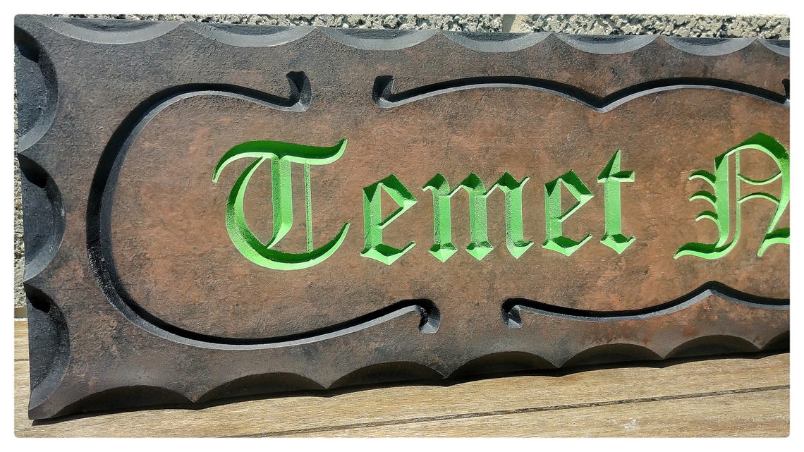 The Matrix Sign Inset Letters Professional Signs the Matrix - Etsy