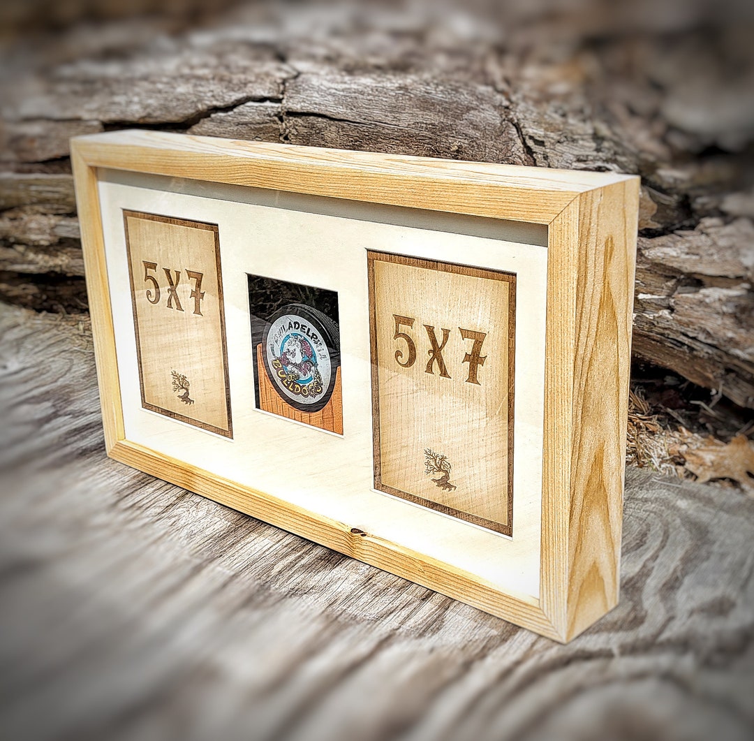 Rustic Hockey Frames, Hockey Puck Frame, Hockey Box Frame, Box Frames ...