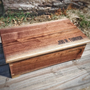 Kingdom Death Box, Large Wood Box, Decorative Wood Box, Walnut Box ...