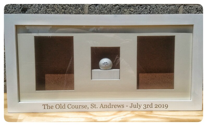Custom Box Frame Engraved Box Frame Custom Golf Frames Wood - Etsy