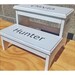 Custom Step Stool, Kids Step Stool, Engraved Step Stool, Small Wood ...