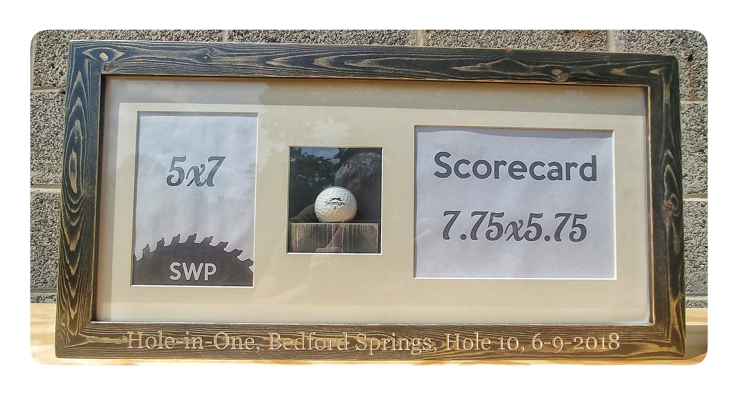 Custom Box Frame Engraved Box Frame Custom Golf Frames Wood - Etsy
