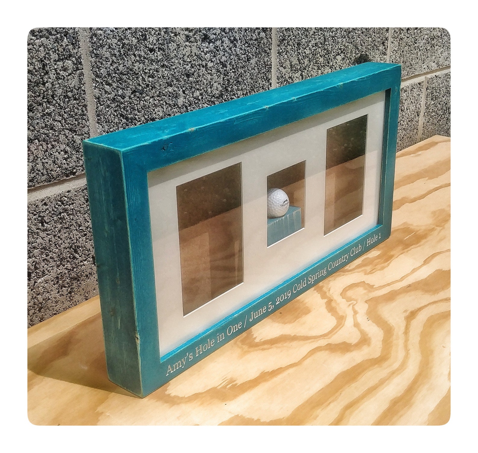 Custom Box Frame, Engraved Box Frame, Custom Golf Frames, Wood Shadow ...