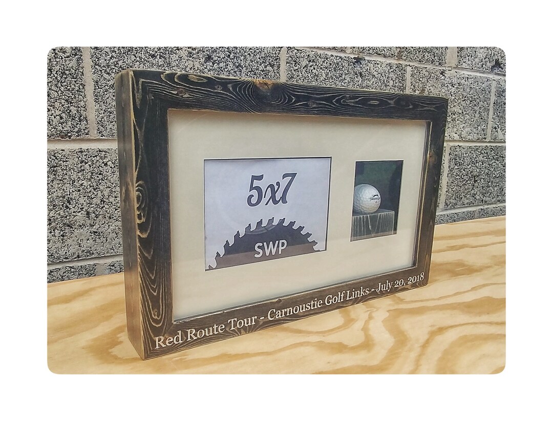 Custom Box Frame, Engraved Box Frame, Custom Golf Frames, Wood Shadow ...