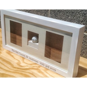 Custom Box Frame, Engraved Box Frame, Custom Golf Frames, Wood Shadow ...