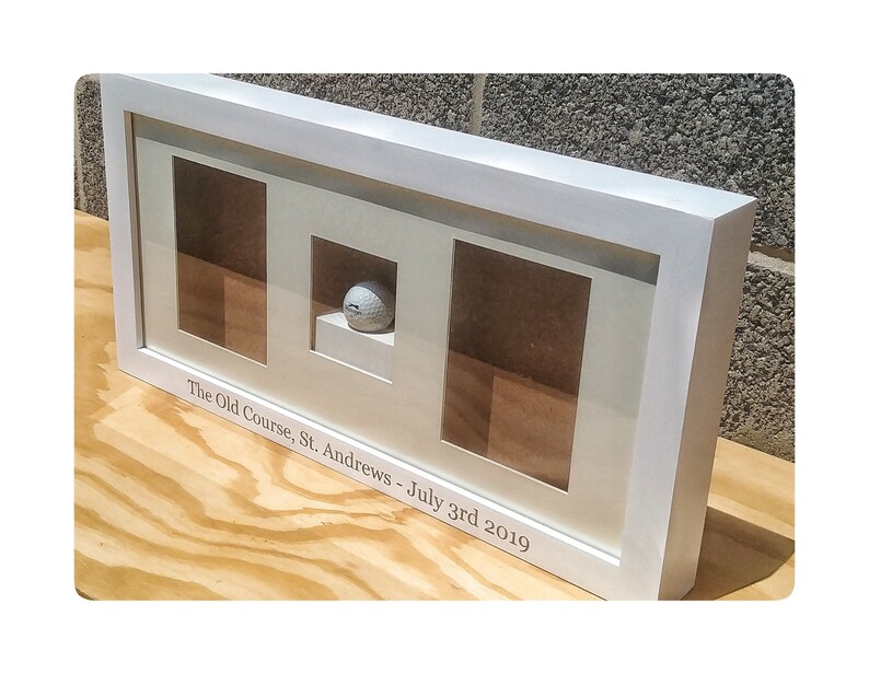 Custom Box Frame Engraved Box Frame Custom Golf Frames Wood - Etsy