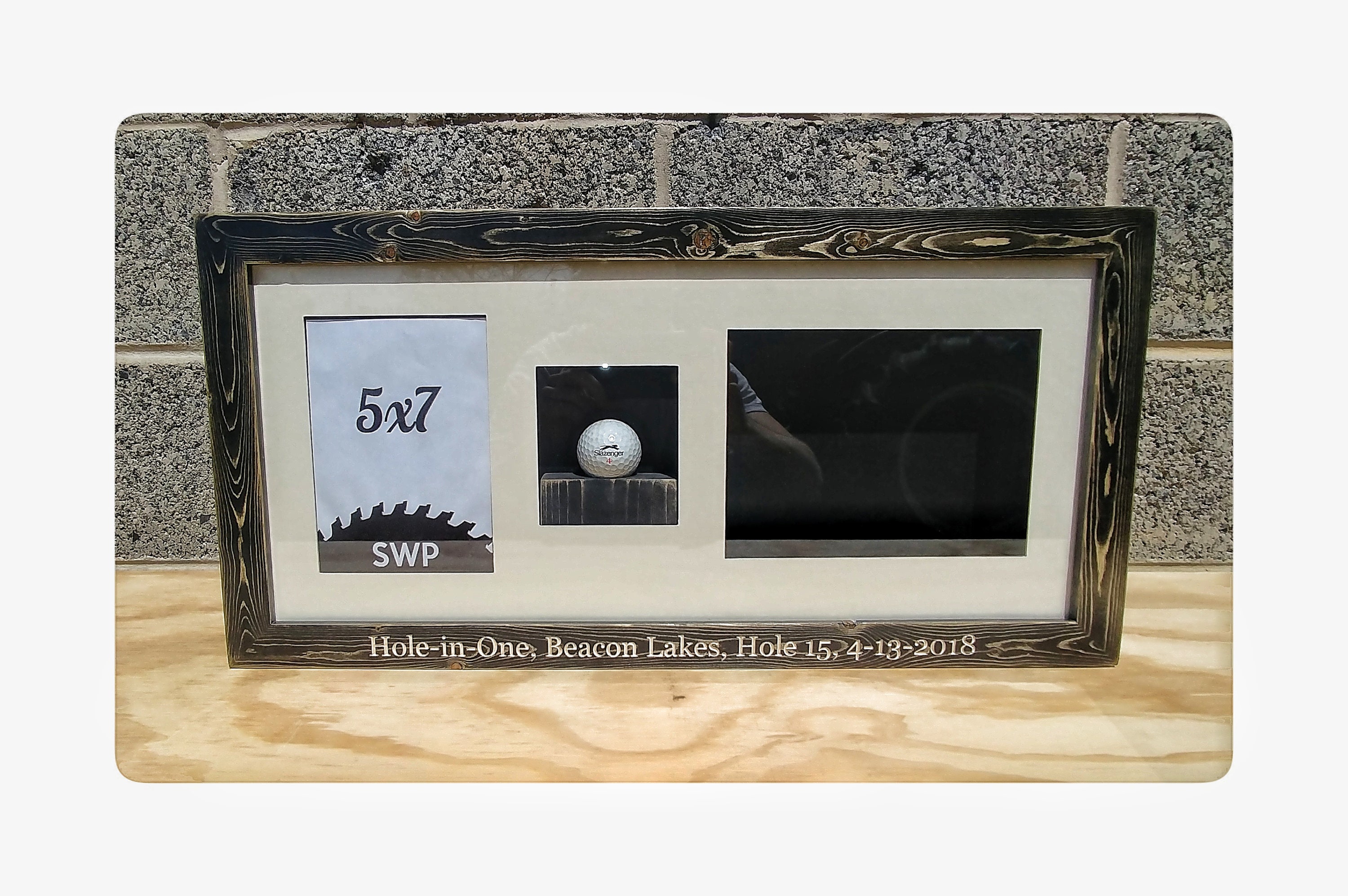 Custom Box Frame Engraved Box Frame Custom Golf Frames Wood | Etsy