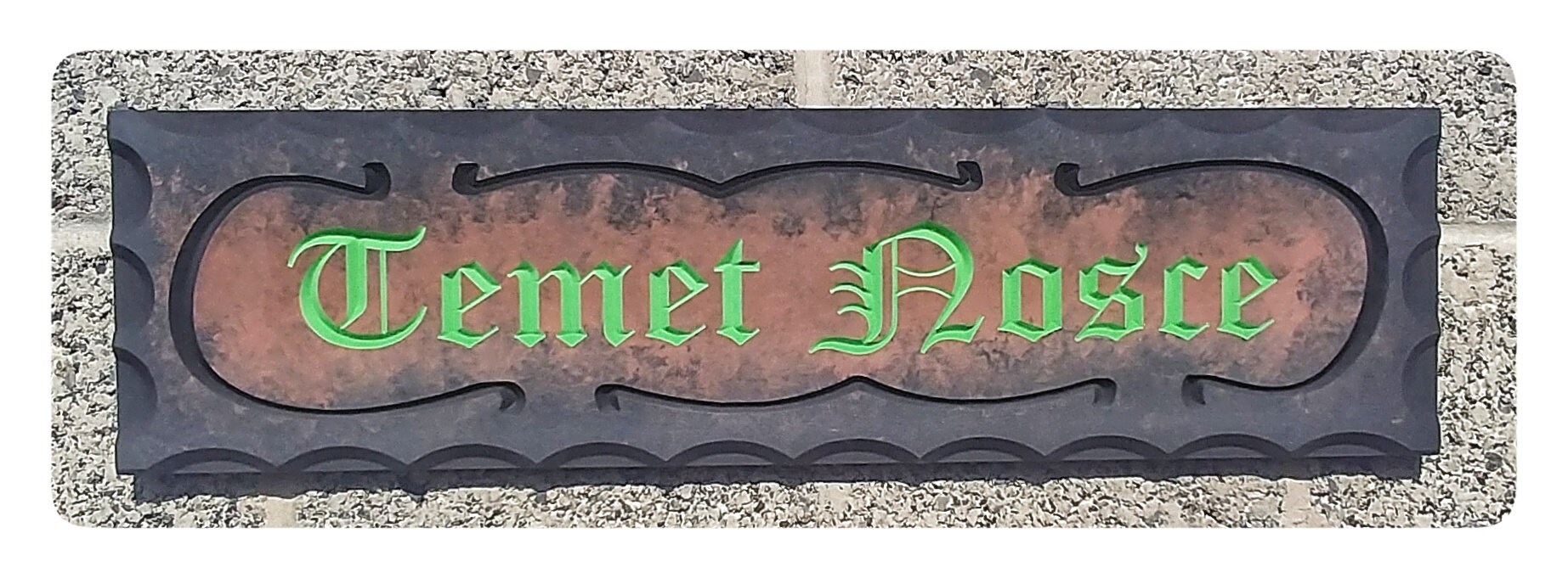 The Matrix Sign Inset Letters Professional Signs the Matrix | Etsy