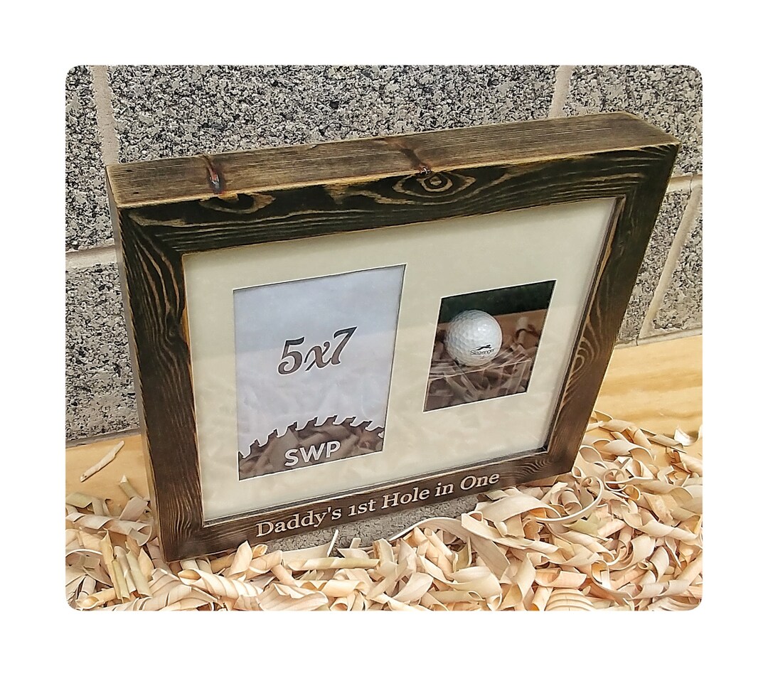 Custom Box Frame, Engraved Box Frame, Custom Golf Frames, Wood Shadow ...