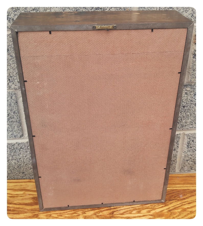 Stained Box Frame Finished Box Frame Square Wood Frames - Etsy