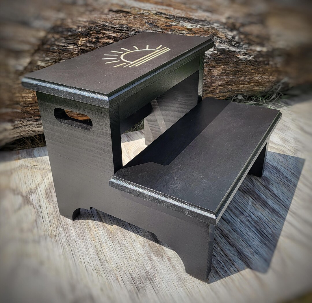 Custom Step Stool, Kids Step Stool, Engraved Step Stool, Small Wood ...