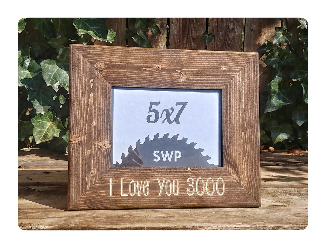 Personalized Frame, Wedding Frame, Wedding Gifts, Rustic Wood Frame ...