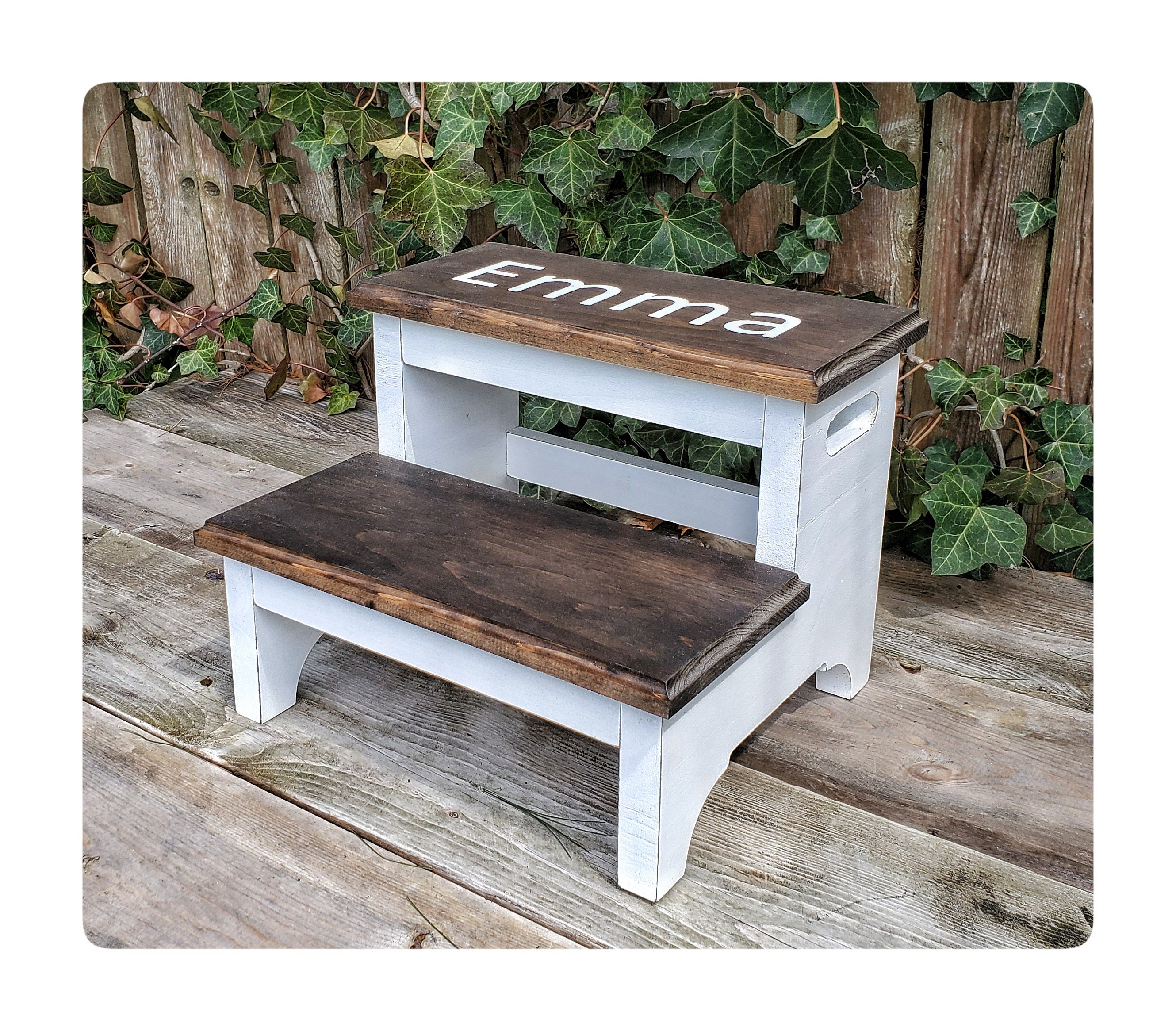 Custom Step Stool Kids Step Stool Engraved Step Stool | Etsy