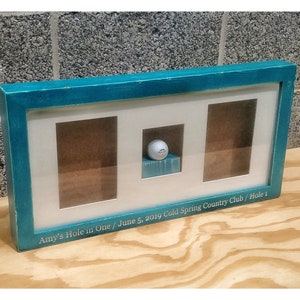 Custom Box Frame, Engraved Box Frame, Custom Golf Frames, Wood Shadow ...