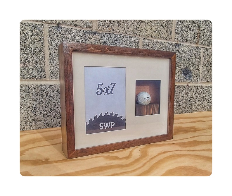 Custom Box Frame 5x7 Box Frame Custom Golf Frames Wood | Etsy