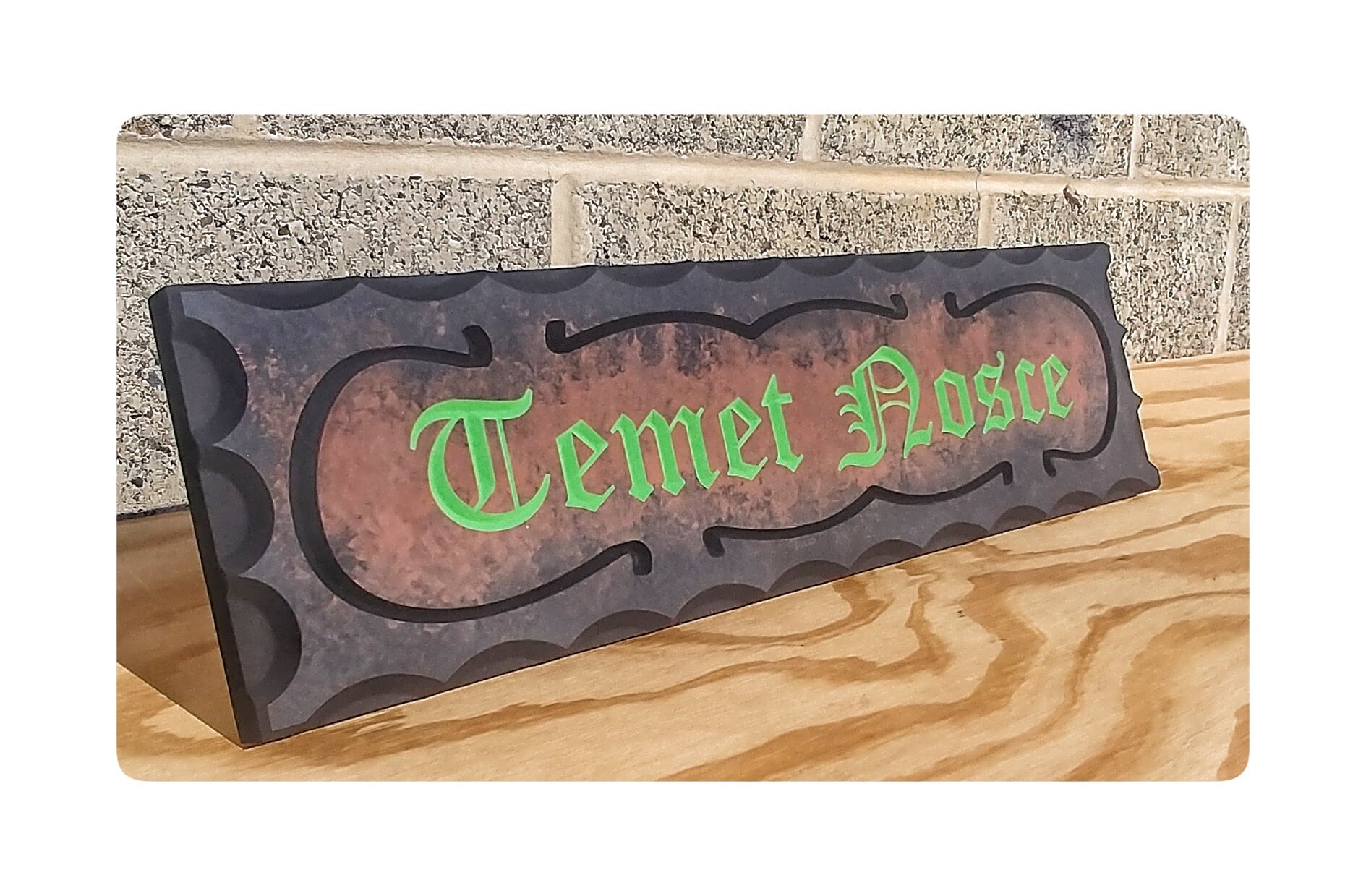 The Matrix Sign Inset Letters Professional Signs the Matrix | Etsy