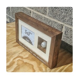 Custom Box Frame, Engraved Box Frame, Custom Golf Frames, Wood Shadow ...