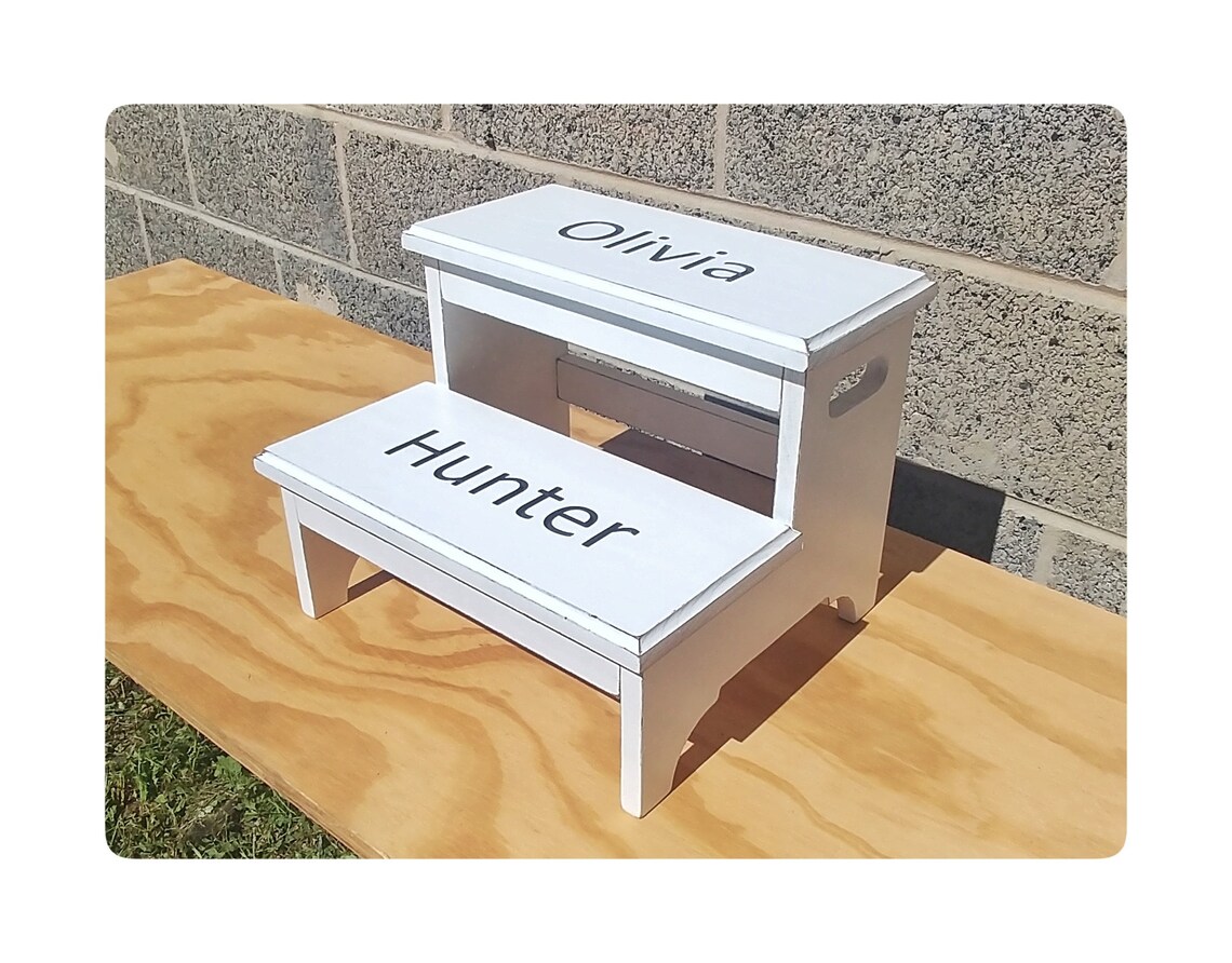 Custom Step Stool Kids Step Stool Engraved Step Stool Small | Etsy