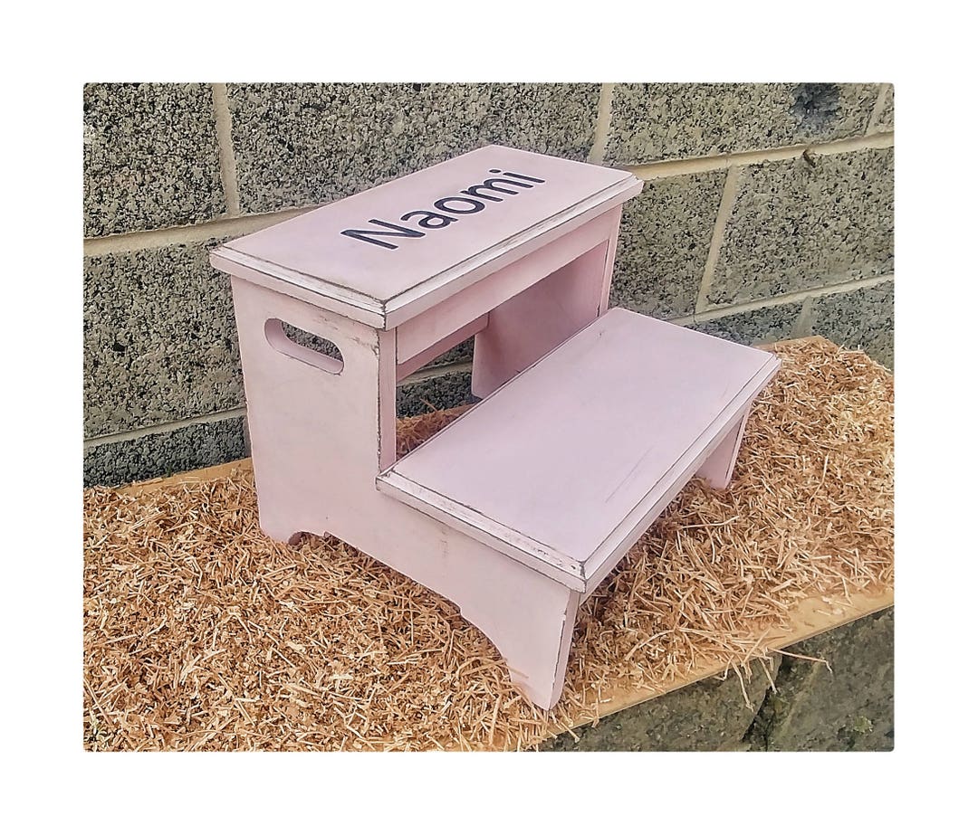 Custom Step Stool, Kids Step Stool, Engraved Step Stool, Small Wood ...