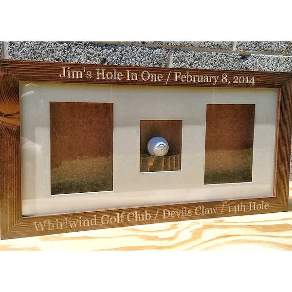 Golf Flag Shadow Box Frame - Etsy